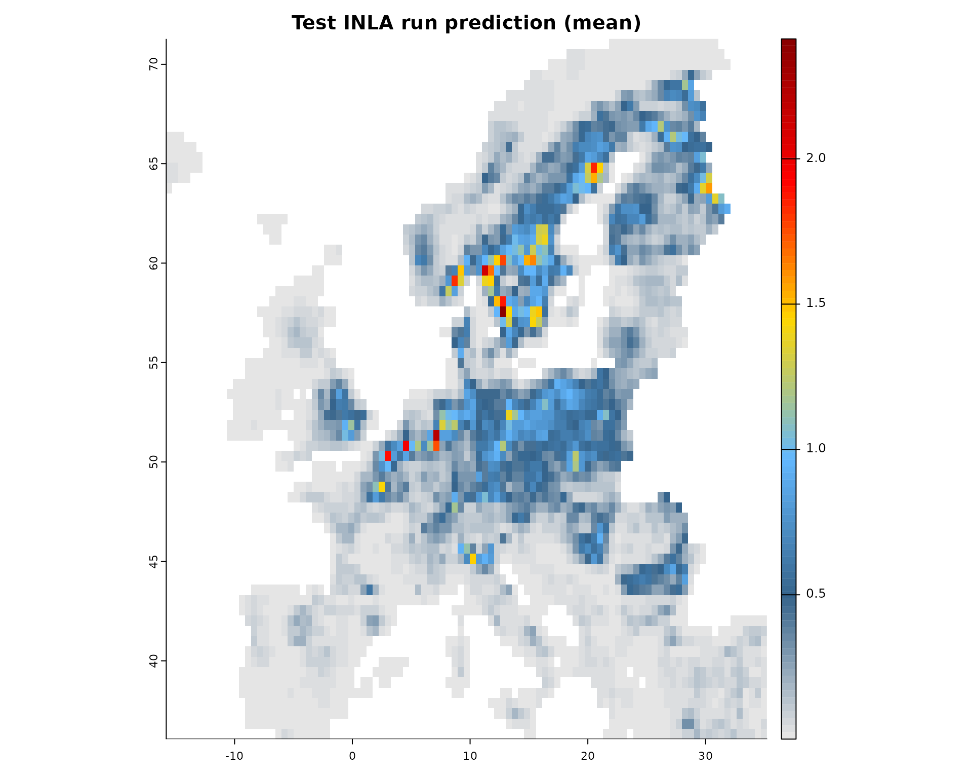 Train a basic model • ibis.iSDM